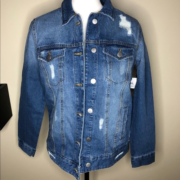 bp | Jackets & Coats | Bp Oversized Denim Trucker Jacket | Poshmark